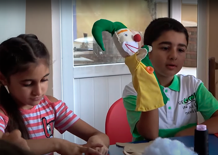 The Puppet Theatre of Chinari School will soon visit you. Puppetry Club ...