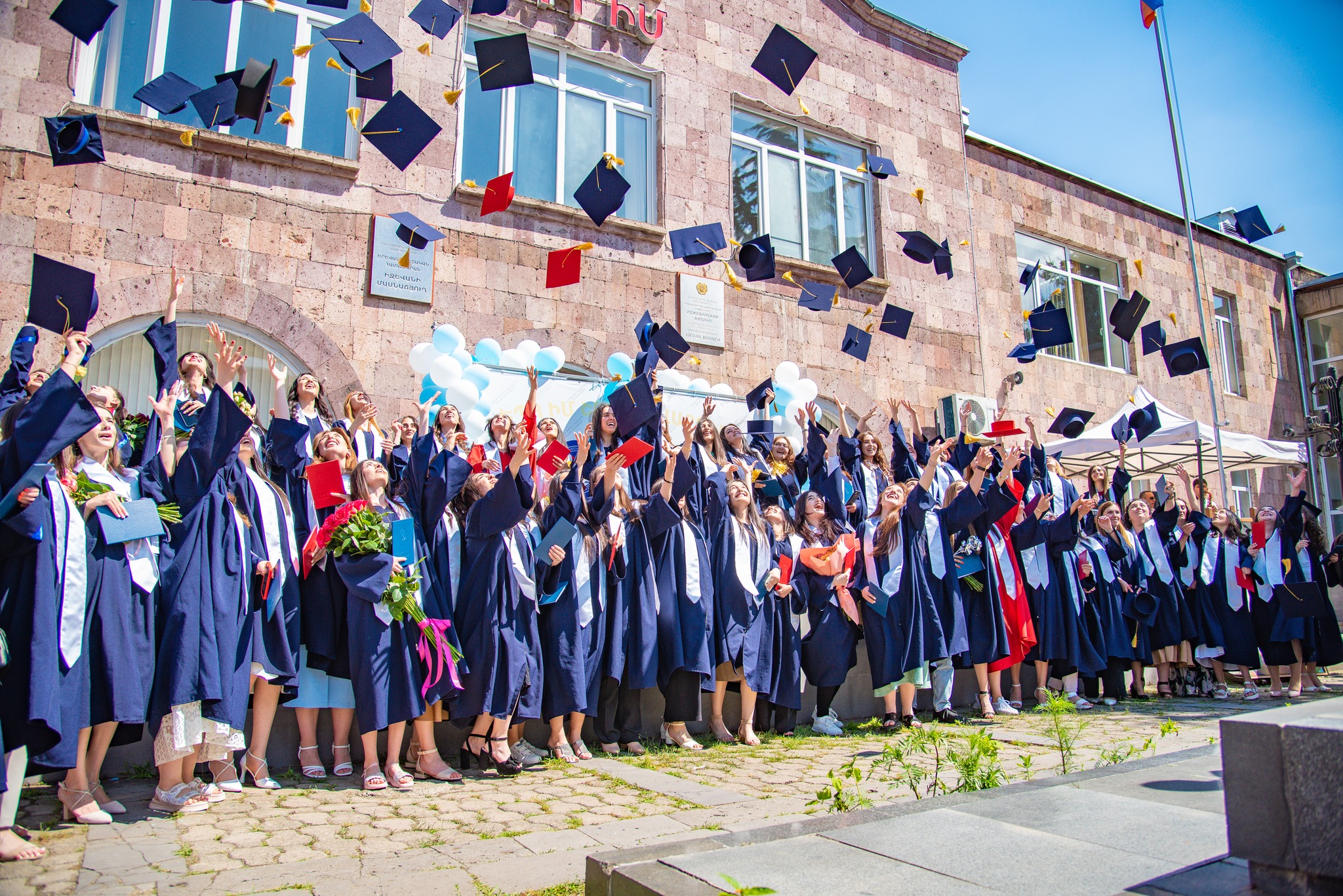 YSU Ijevan branch wished good luck to 224 graduates of the 2022-23 ...